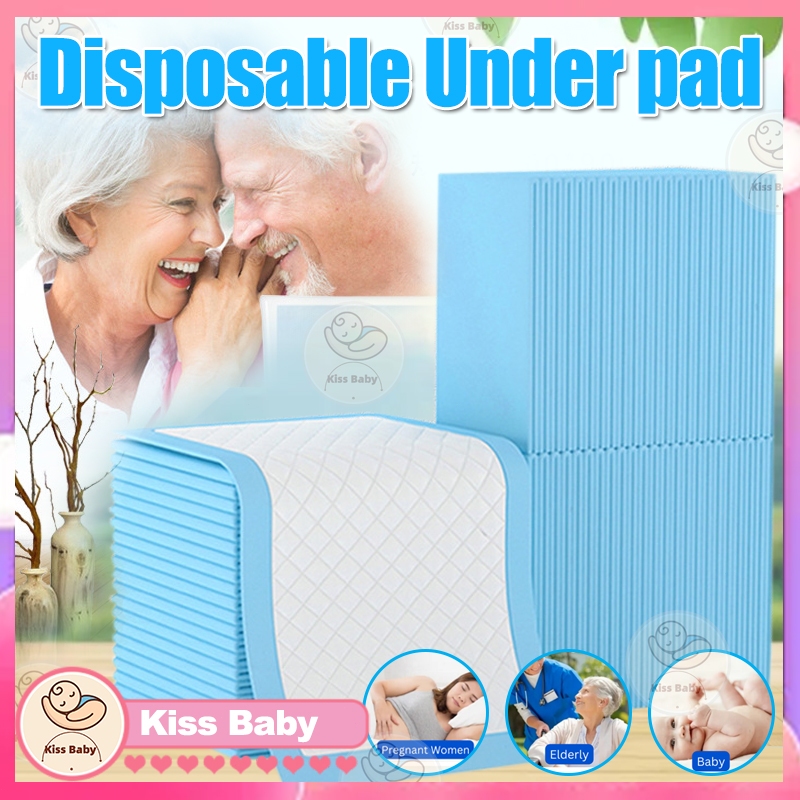 Disposable Underpad Breathable Changing Pad Baby Infant Bed Urine Pad ...