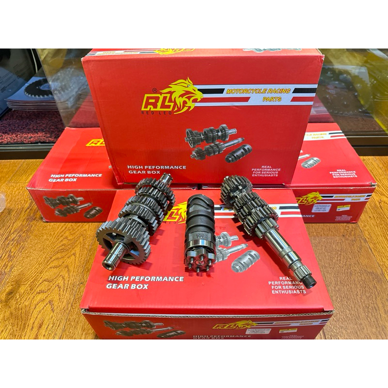 ESR MOTOR RED LEO HIGH PERFORMANCE RACING 6 SPEED GEARBOX Y15/Y16/LC5S | Shopee Malaysia
