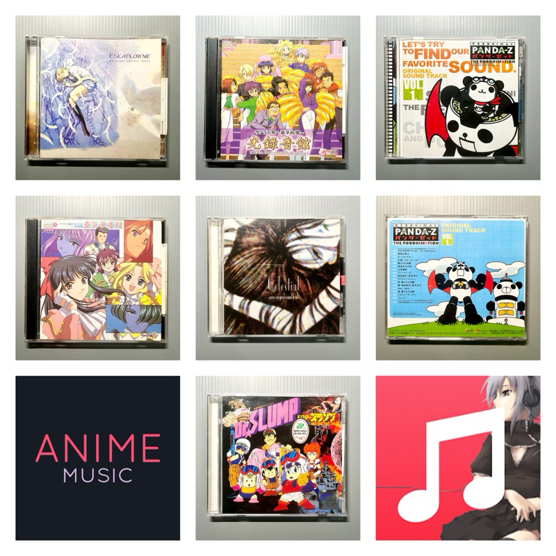 CD Muzik Animasi Jepun Asal (Original Japanese Anime Music CD) | Shopee ...