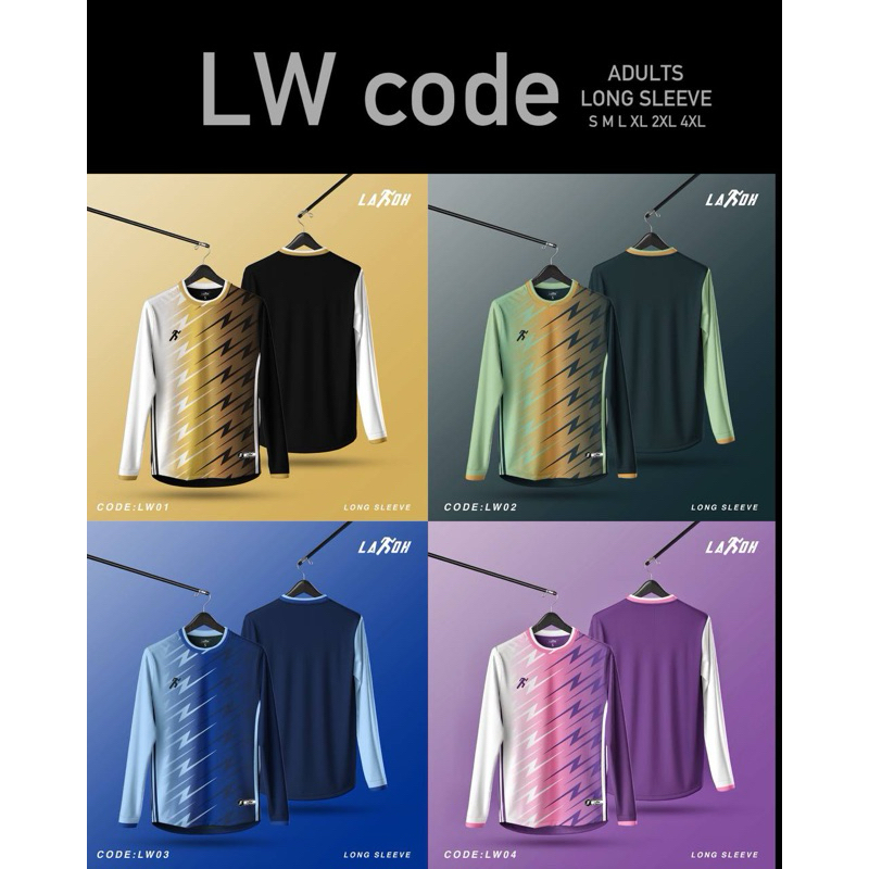 🔥NEW DESIGN BRAND LAKOH SPORT(LONGSLEEVE)JERSI SUKAN/JERSI TEAM/JERSI ...