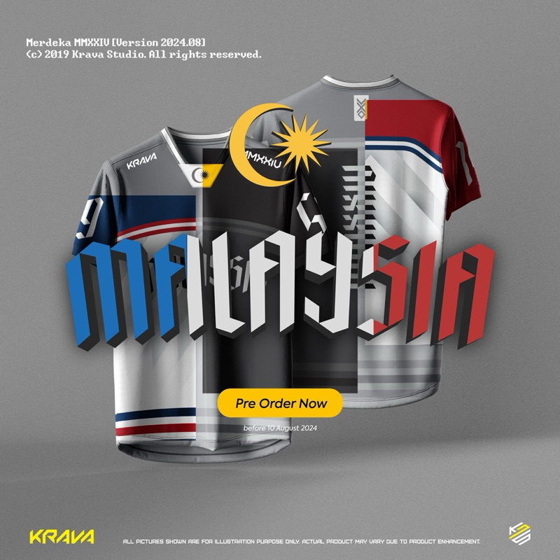 Merdeka MMXXIV (2024) NFL Jersey by Krava Studio | Shopee Malaysia