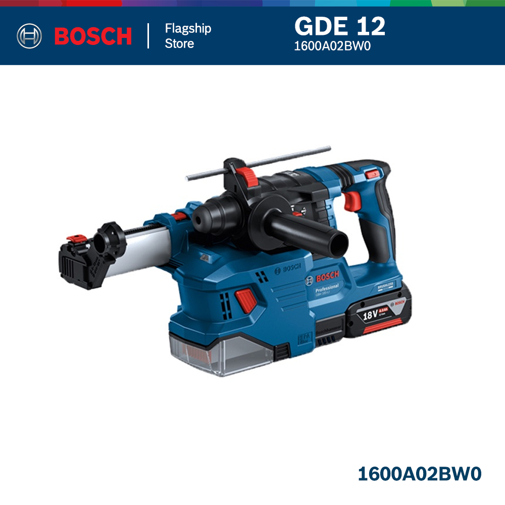BOSCH GDE 12 Integrated Dust Extractor Professional - 1600A02BW0 ...