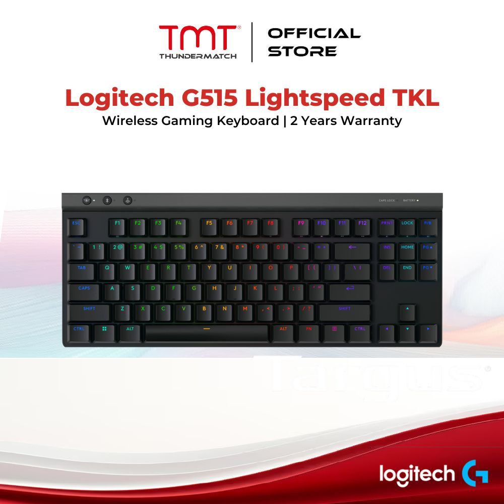 Logitech G515 Lightspeed TKL Wireless Gaming Keyboard | 2 Year Warranty ...