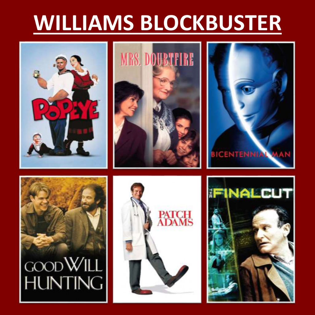 [30 MOVIE] ROBIN WILLIAMS MOVIE COLLECTION | KOLEKSI PENDRIVE MOVIE ...