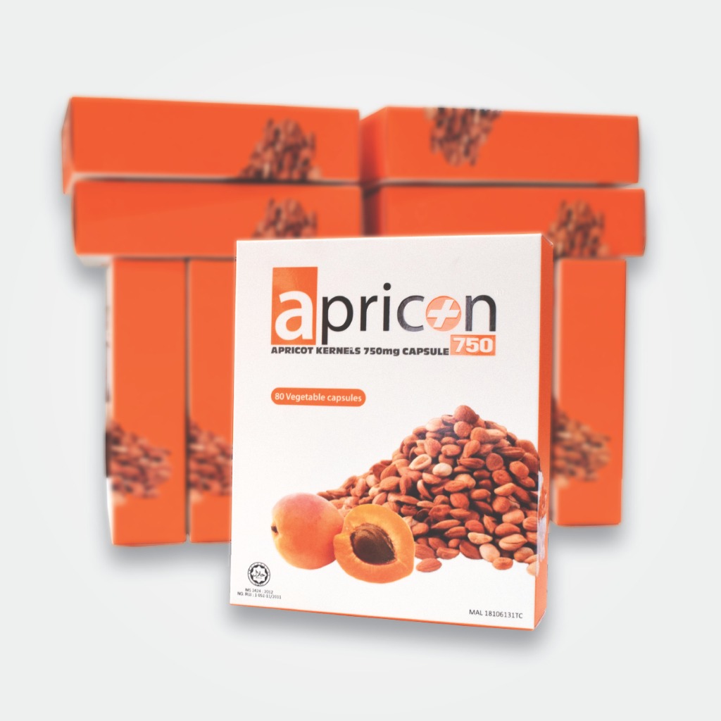 🔥Farmas Health APRICON Apricot Seed 750MG 80S 🔥 | Shopee Malaysia