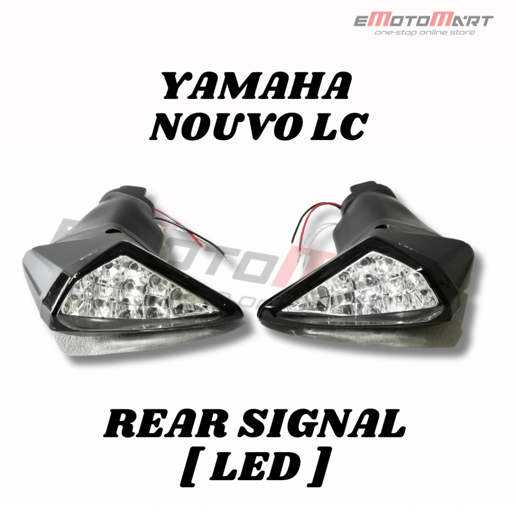 YAMAHA NOUVO LC REAR SIGNAL LAMP SET LED LAMPU SIGNAL BALAKANG SET # ...