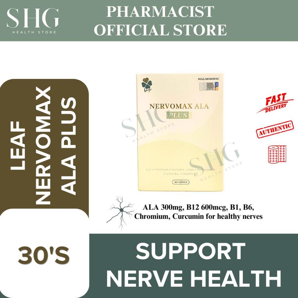 LEAF Nervomax ALA Plus [KKM Approved, MAL] (30'S) For Repairing Nerve ...