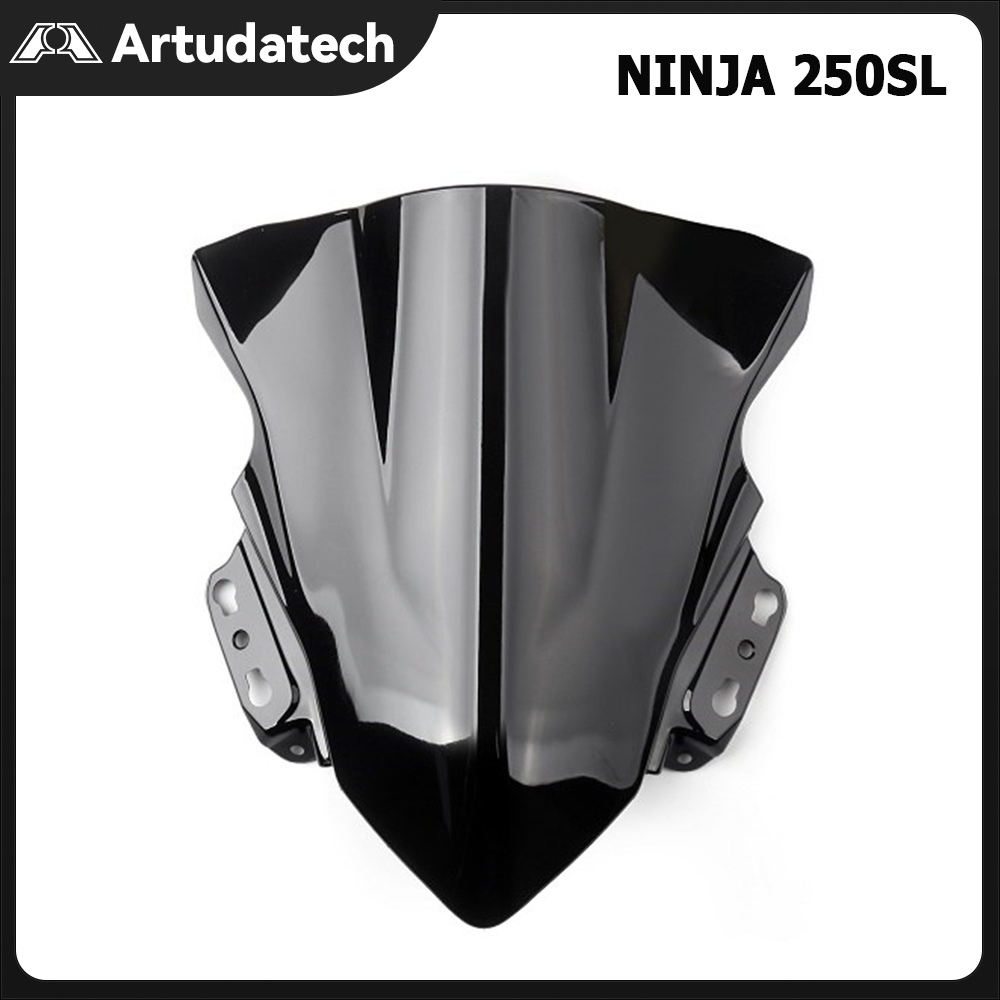 Windshield Kawasaki Ninja 250SL 2014-2017 Black | Shopee Malaysia