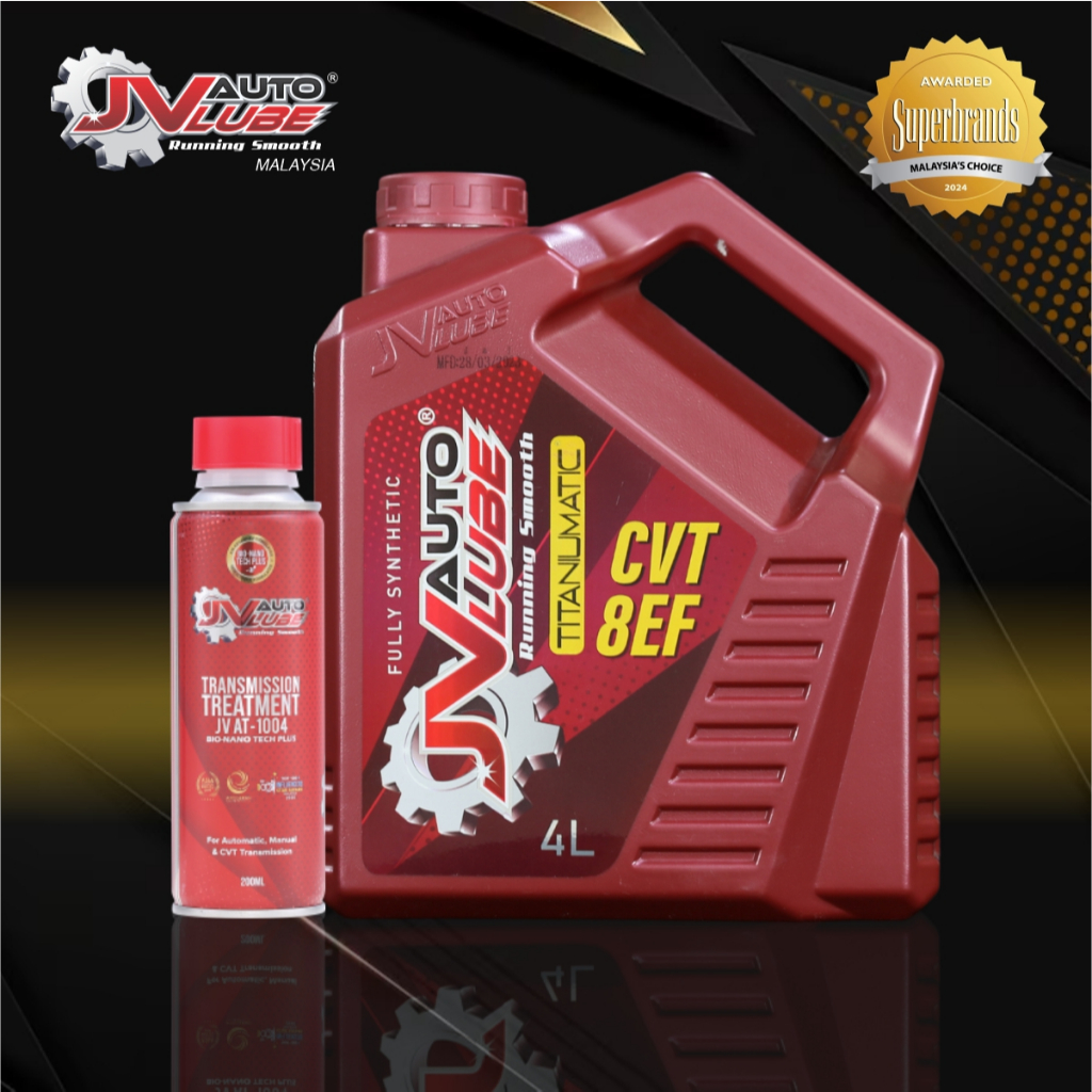 JV Auto Lube Set CVT8EF 4L (1 Bottle) + Treatment Gearbox (1 Bottle) | Shopee Malaysia