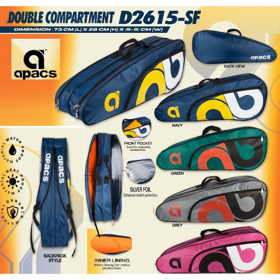 Badminton bag Racket beg badminton 手提羽球包 斜背运动包 | Shopee Malaysia