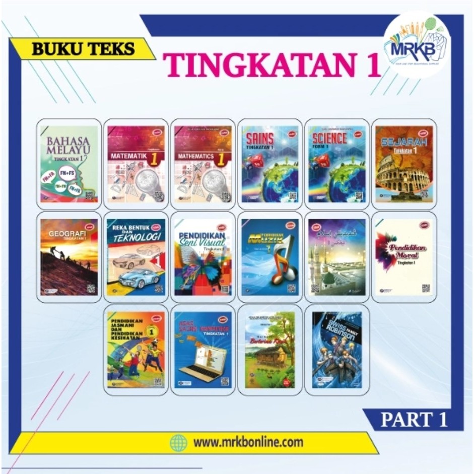 BUKU TEKS TINGKATAN 1 KSSM | Shopee Malaysia