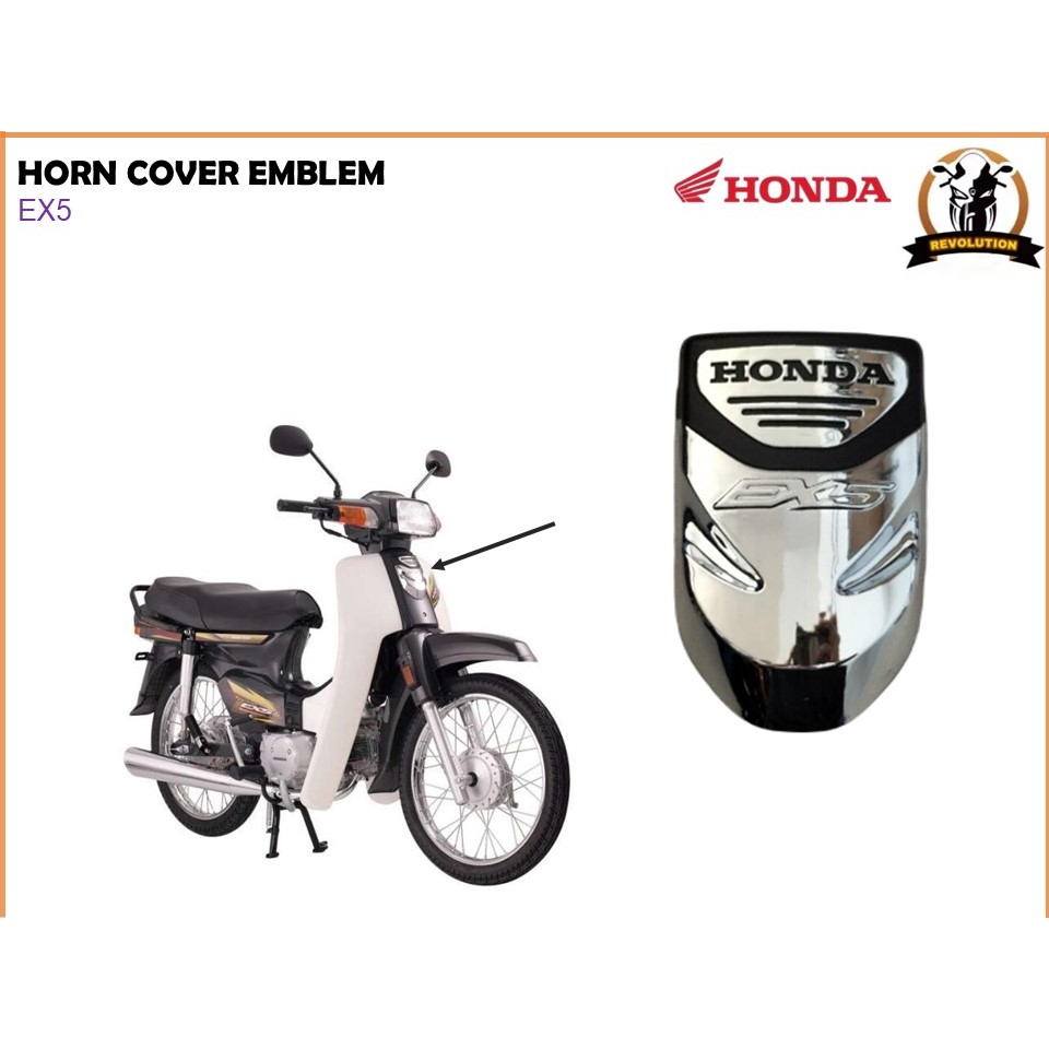 HORN EMBLEM HORN COVER LOGO LAMBANG COVER DADA DEPAN HON LOGO CHROME ...