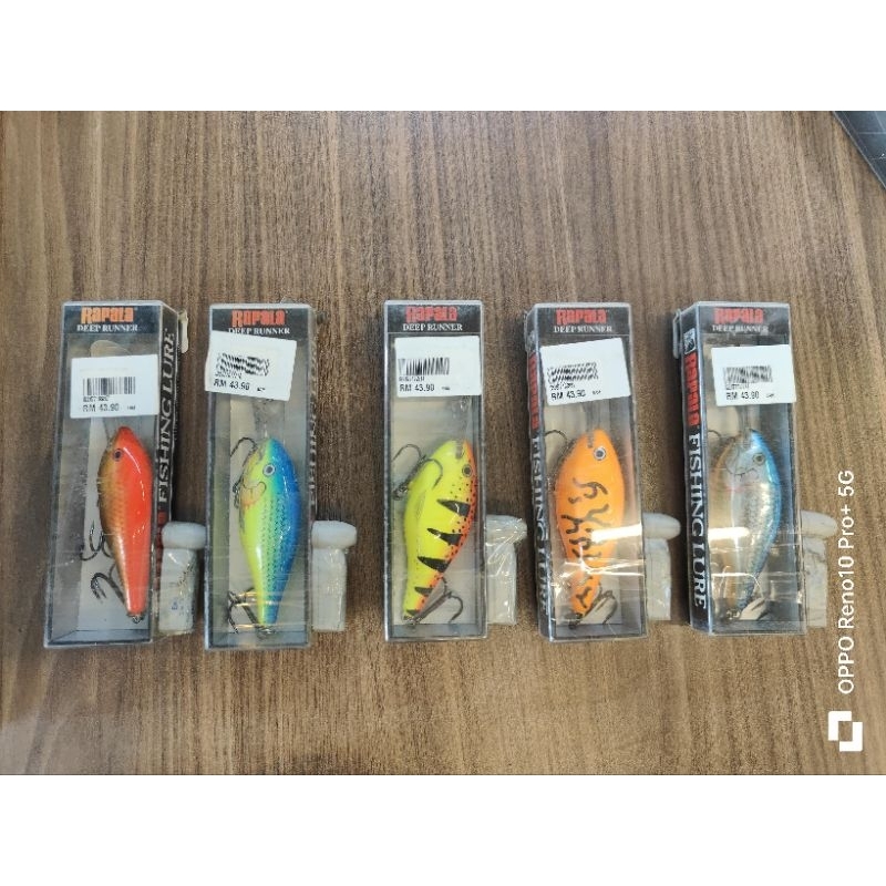 RAPALA DEEP RUNNER FISHING LURE | Shopee Malaysia