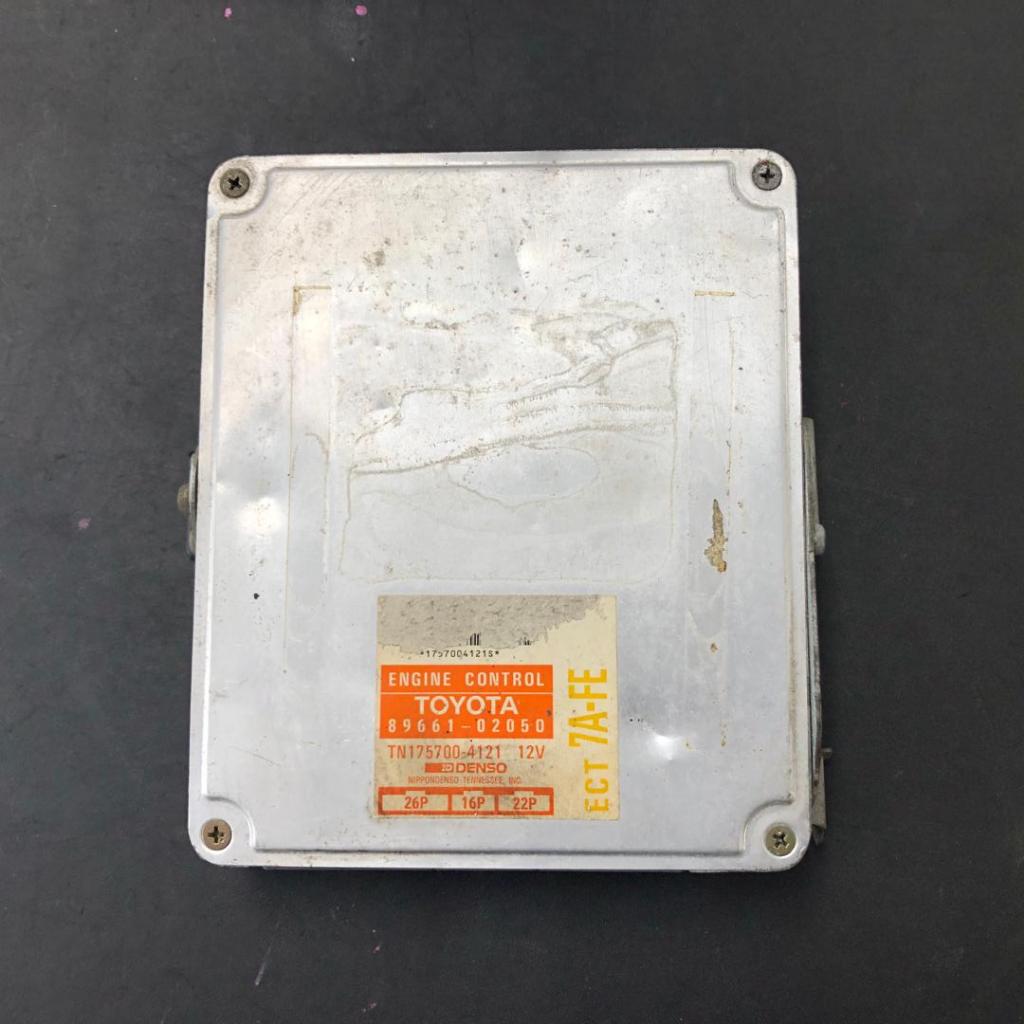 TOYOTA COROLLA Engine Control Unit ECU 7A-FE ECT 89661-02050 Used Original | Shopee Malaysia