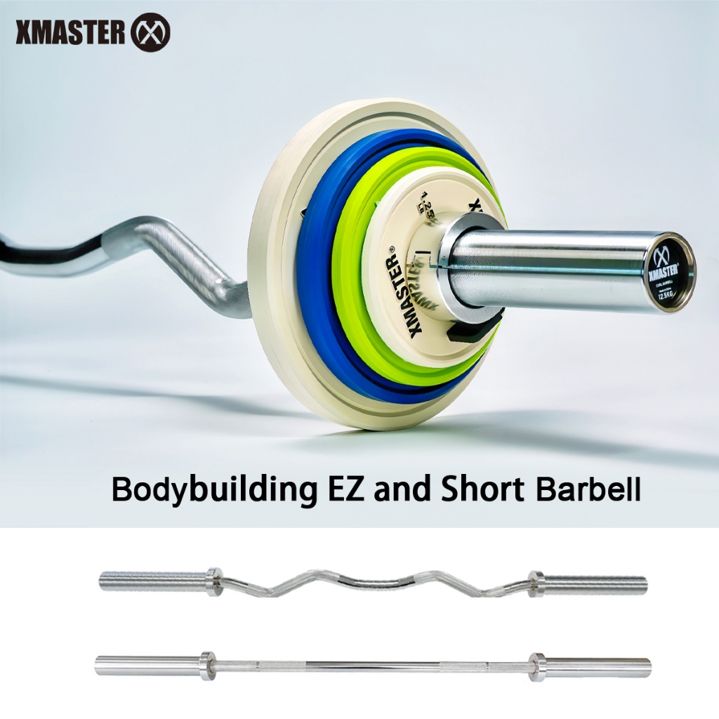 XMASTER EZ barbell, Olympic Curl Mini Bar, Strength CrossFit, Home Gym, Weightlifting, ROGUE ...