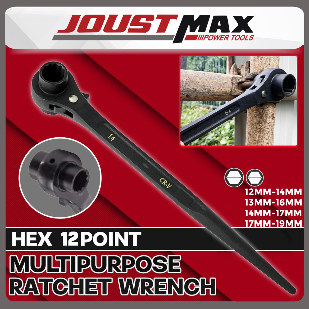 Double Ratchet Wrench Two Way Double Headed Ratchet Scaffolding Ratchet ...