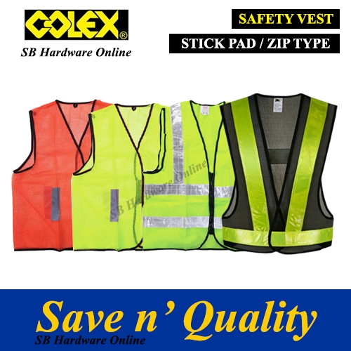 COLEX SAFETY VEST TRAFFIC ADJUSTABLE REFLECTIVE SAFETY BELT | Shopee Malaysia