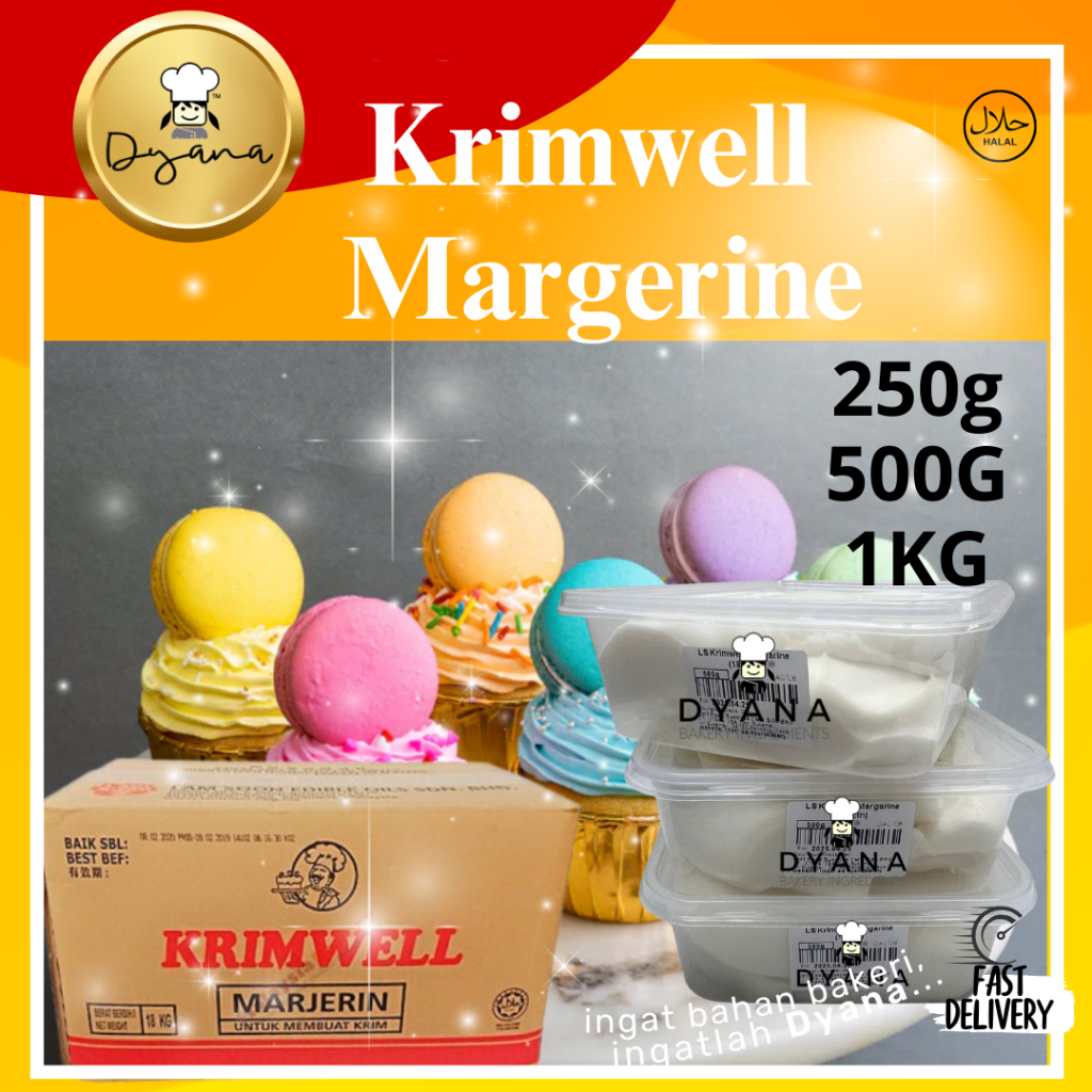 Krimwell Margerine [HALAL] 250g/500g / 1kg | Shopee Malaysia