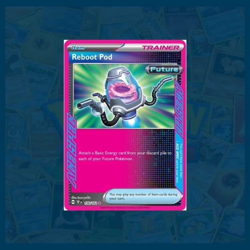 Reboot Pod (158/162) Ace Rare | Temporal Forces | Pokemon TCG Card ...