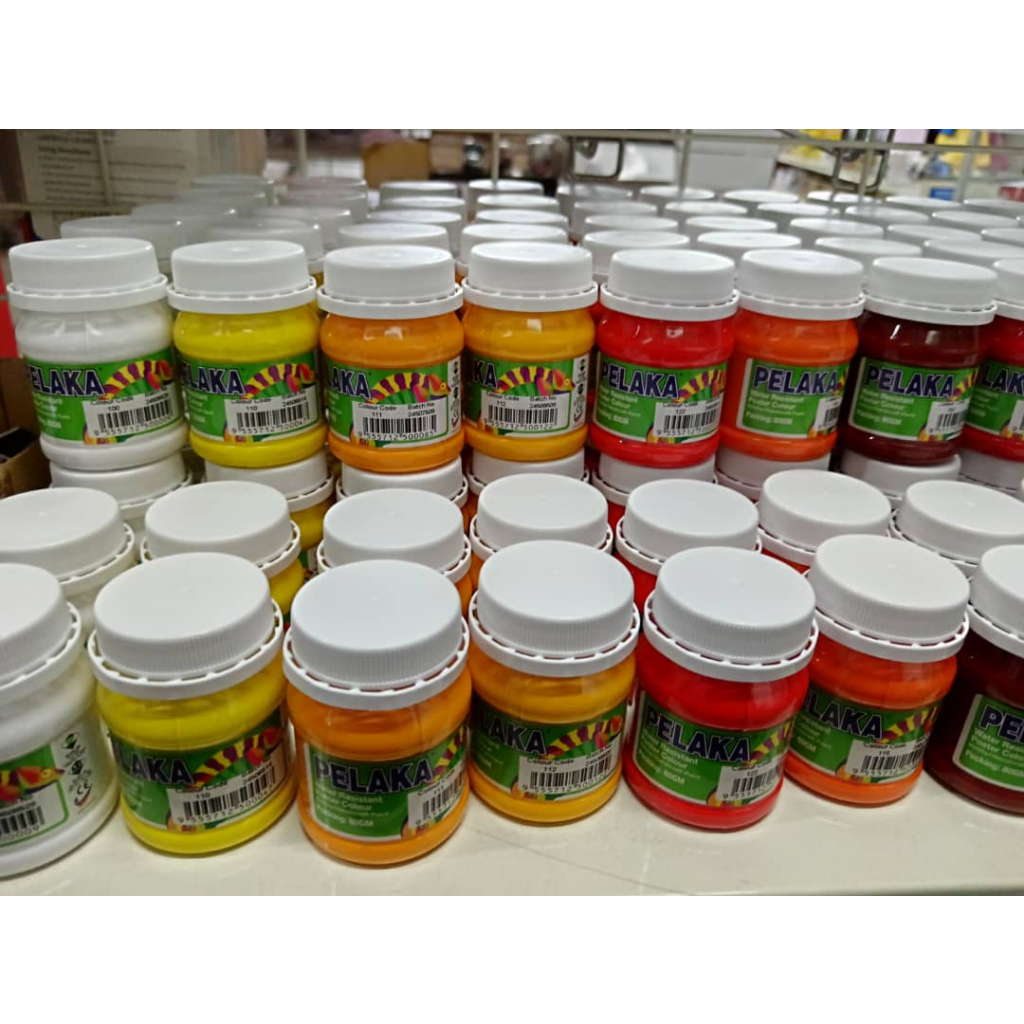 PELAKA MURAL COLOUR 80gm (18 COLOUR CAN CHOOSE) | Shopee Malaysia