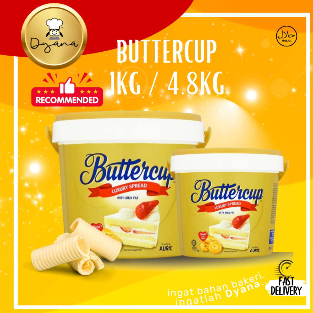 Butter Buttercup 1kg & 4.8kg | Shopee Malaysia