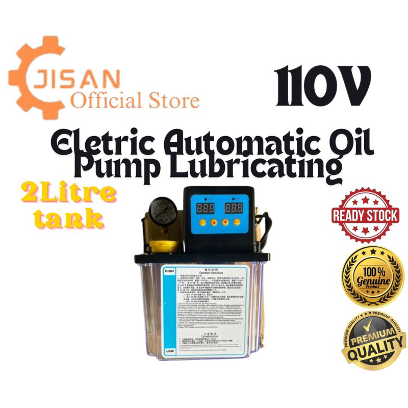 Electric automatic oiler lubricator pump 110v 2litre | Shopee Malaysia