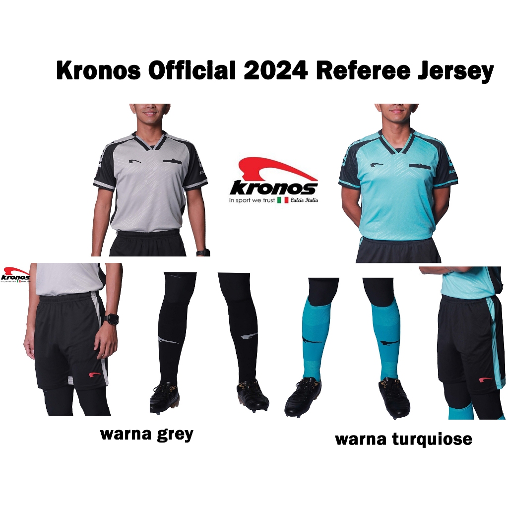 ORIGINAL Baju Jersi Referee Kronos Original tahun 2024 (latest design ...