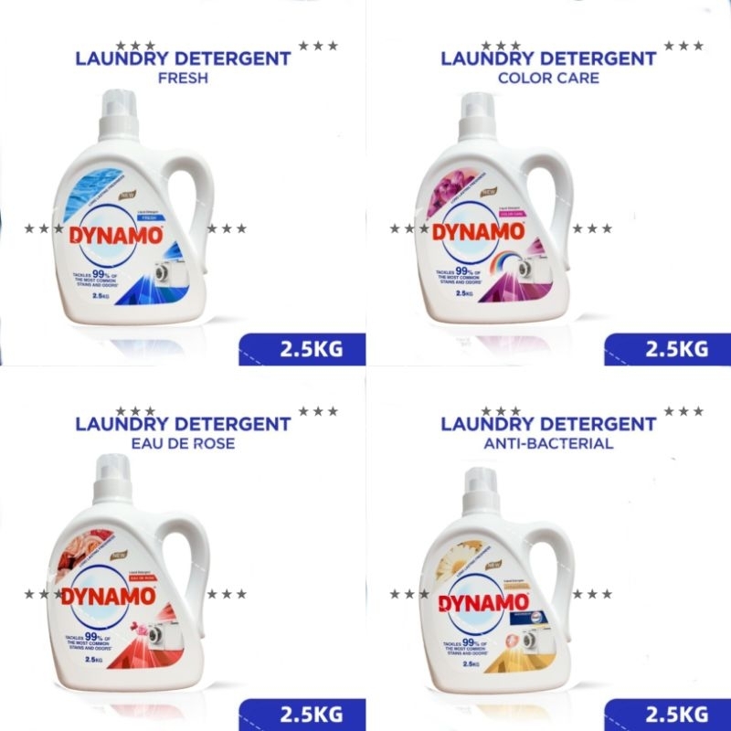 Dynamo laundry detergent Liq (2.5KG) 1carton = 6bottle | Shopee Malaysia