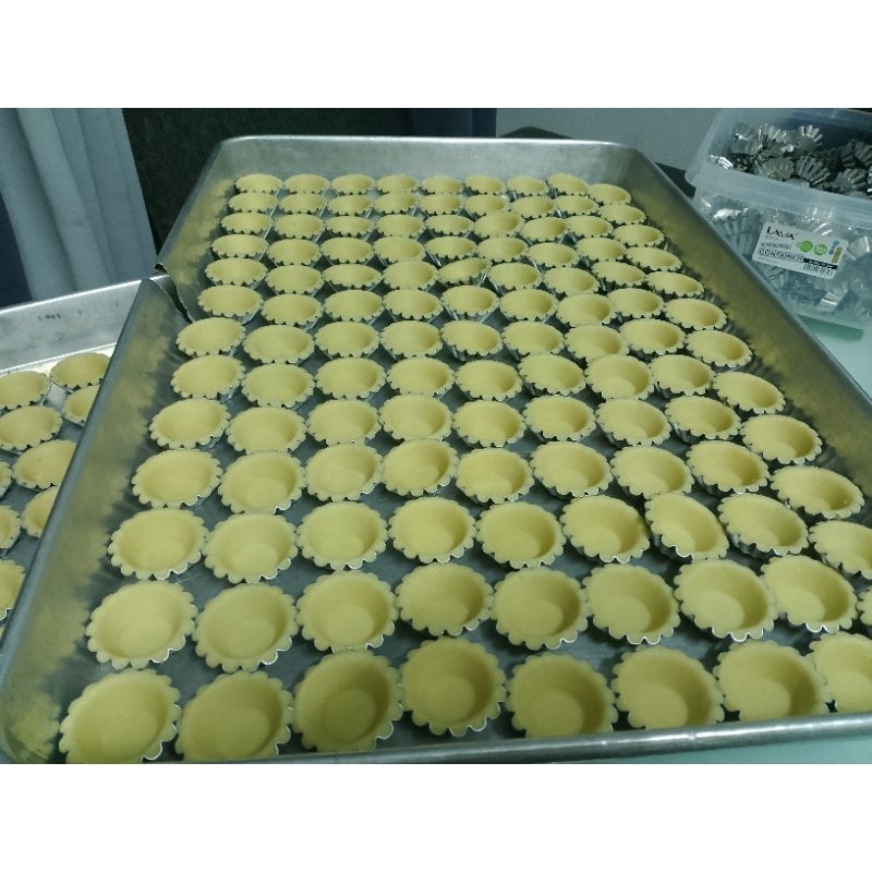SHELL TART 4.5CM VEGETARIAN (NO EGG) KULIT TAT TAK ADA TELUR SAIZ 4.5CM ...