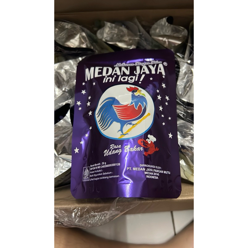 MEDAN JAYA MAKANAN RINGAN RASA UDANG BAKAR 10PCS | Shopee Malaysia