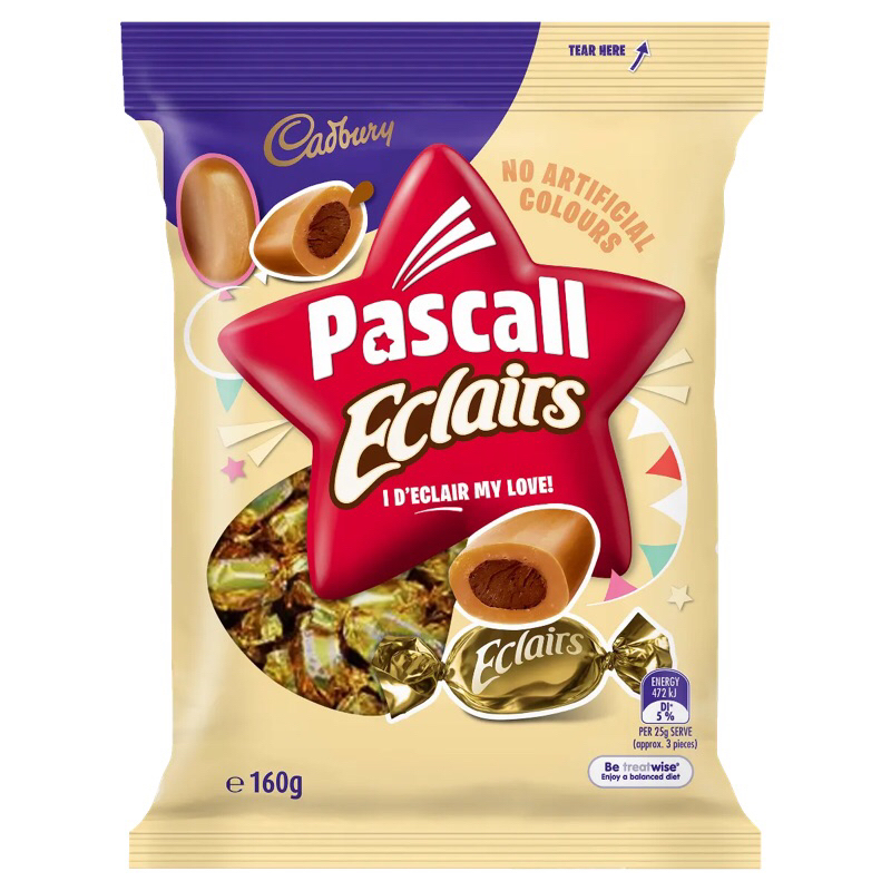 Cadbury chocolate pascall eclairs 160gram | Shopee Malaysia