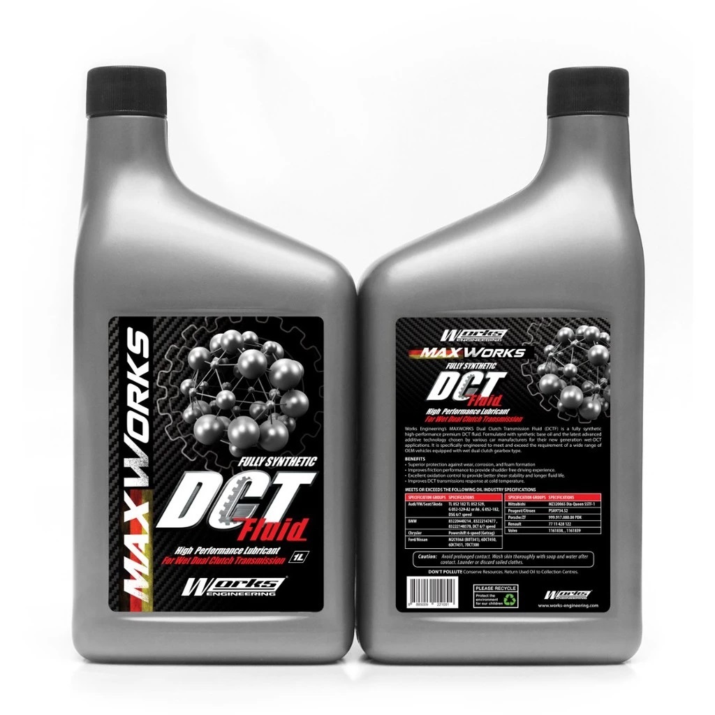 MAXWORKS DCT Fluid 1L Fully Synthetic Dual Clutch Transmission Fluid ...