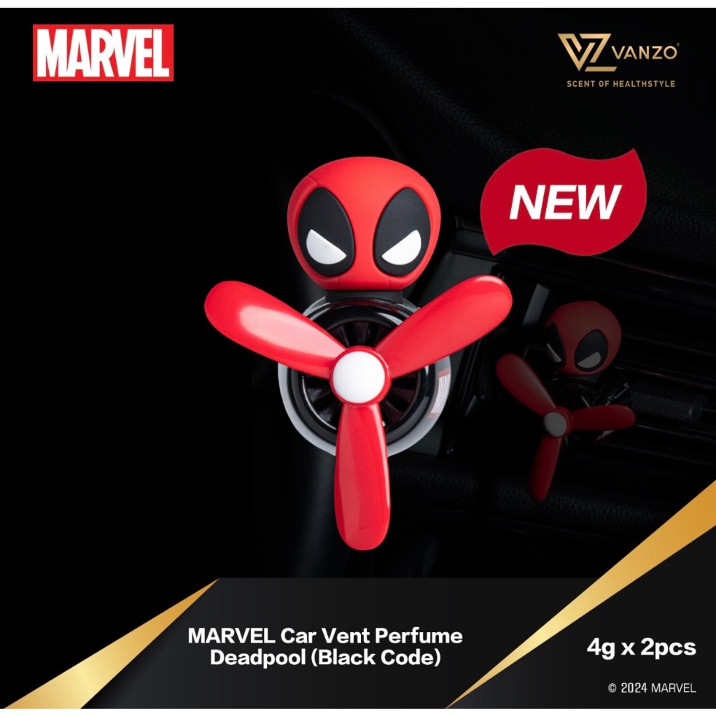 Original Vanzo Marvel Car Perfume💯Ready Stock📦 | Shopee Malaysia