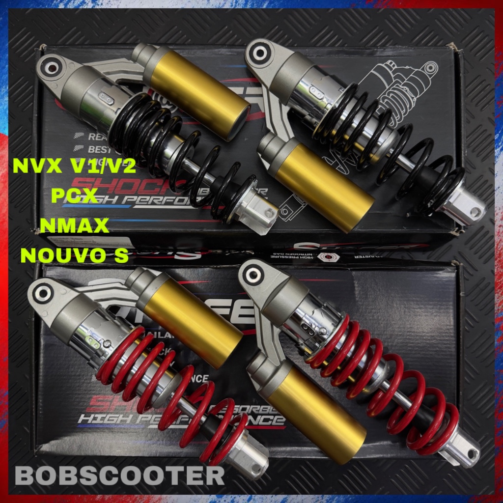 🇲🇾🔥🇨🇷 ABSORBER SHOWA GRED NVX NMAX PCX NOUVO S 280MM 🇨🇷🔥🇲🇾 SHOWA ...