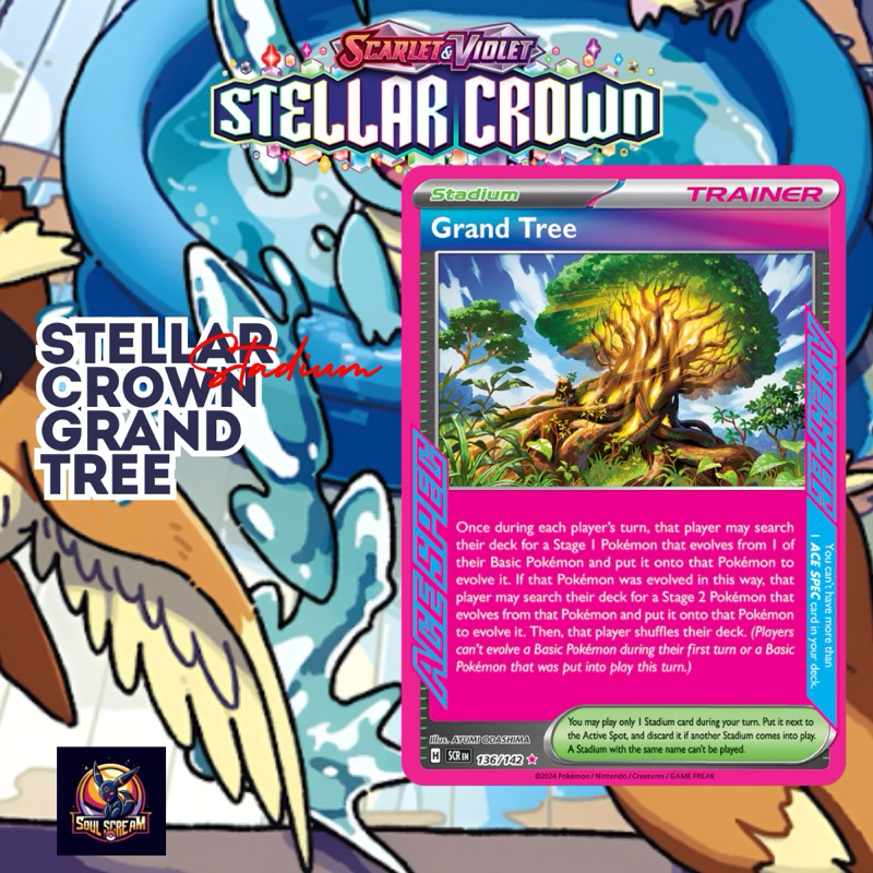 Pokemon TCG Grand Tree Stellar Crown | Shopee Malaysia