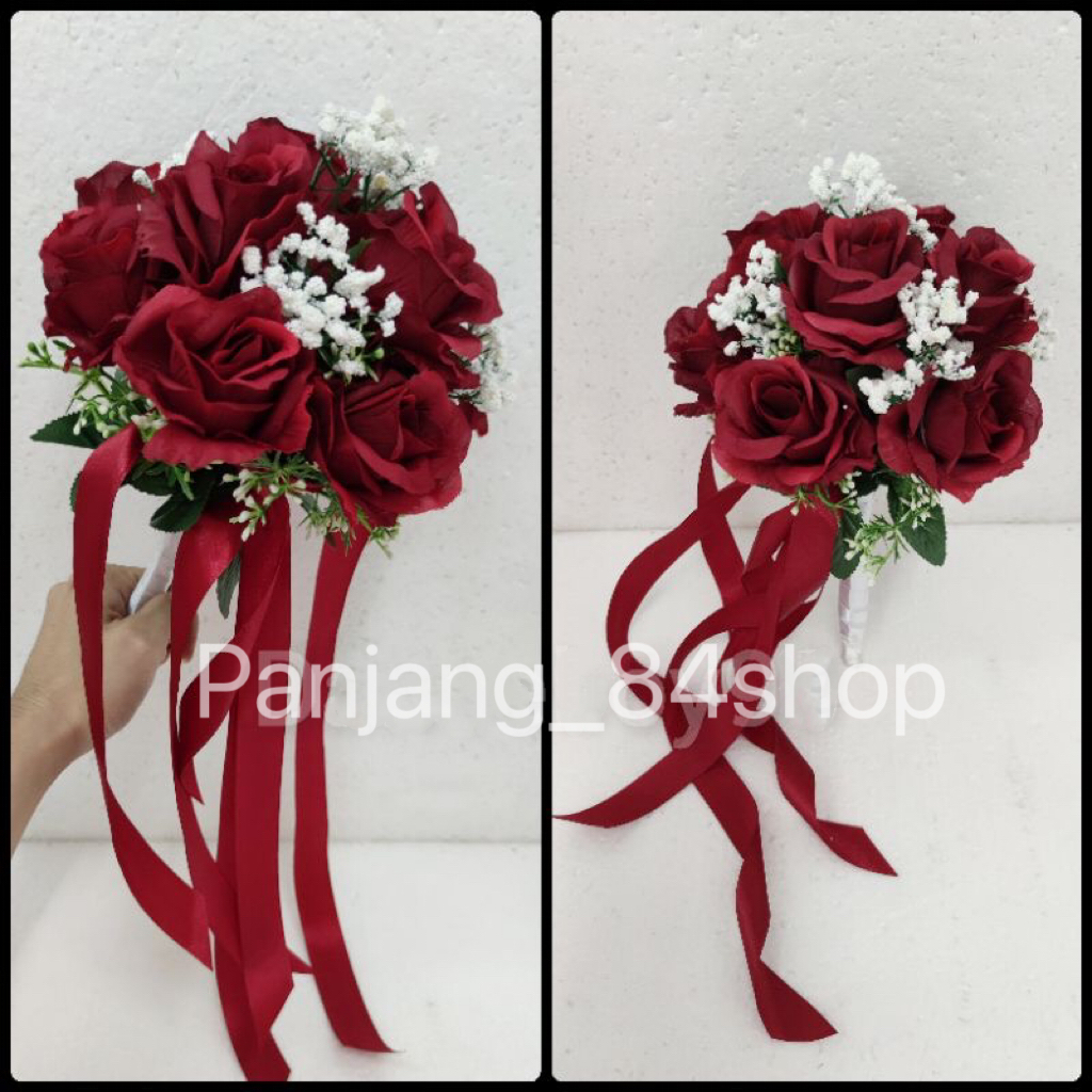 Bunga Tangan Pengantin Murah/Bridal Bouquet Flower Wedding/Mas Kahwin ...