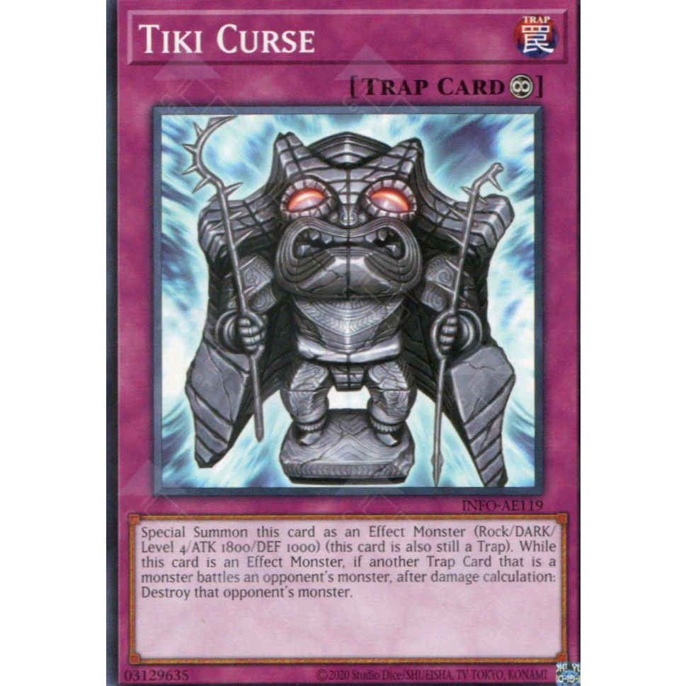 INFO-AE119 Tiki Curse (N) | Shopee Malaysia