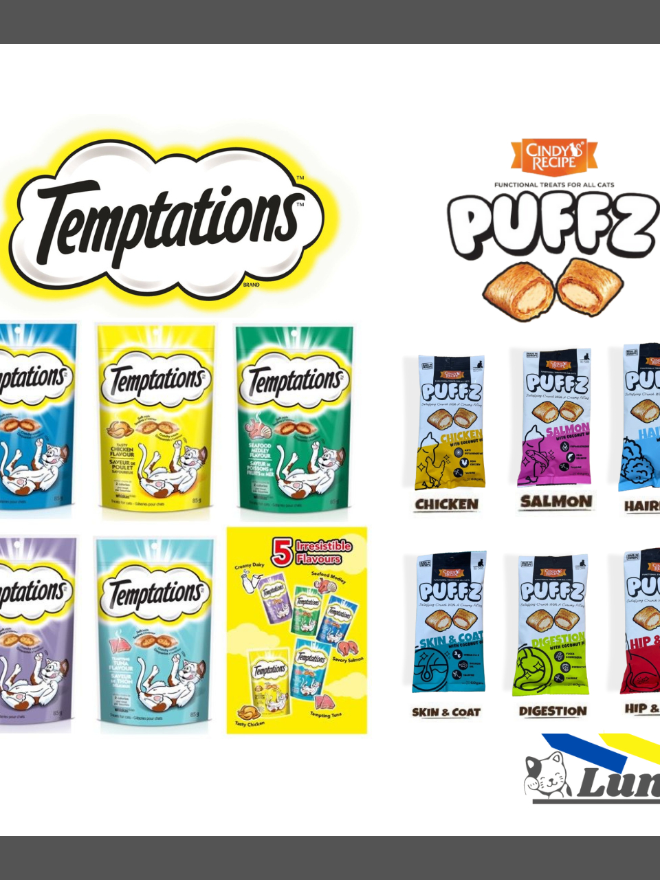 Temptations Treats / Cats Puffz Snack 75G/60G | Shopee Malaysia