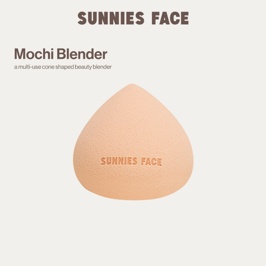 Sunnies Face Mochi Blender [Multi-use Cone Shaped Beauty Sponge ...