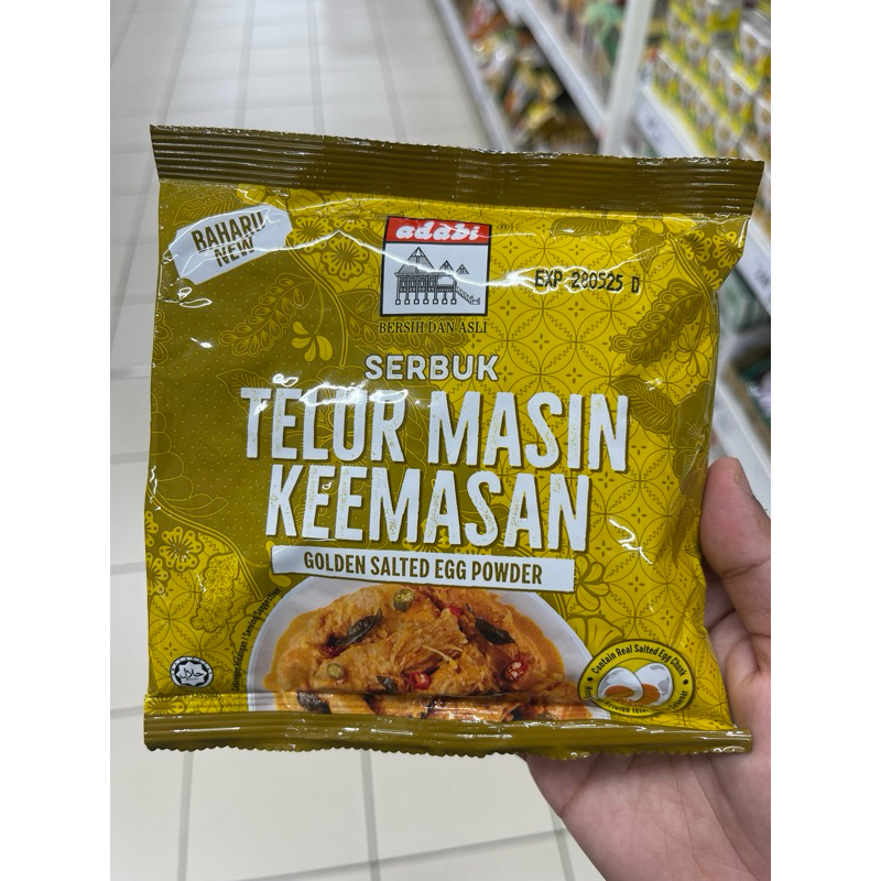 Adabi Serbuk Telur Masin Keemasan Golden Salted Egg Powder 150g ...