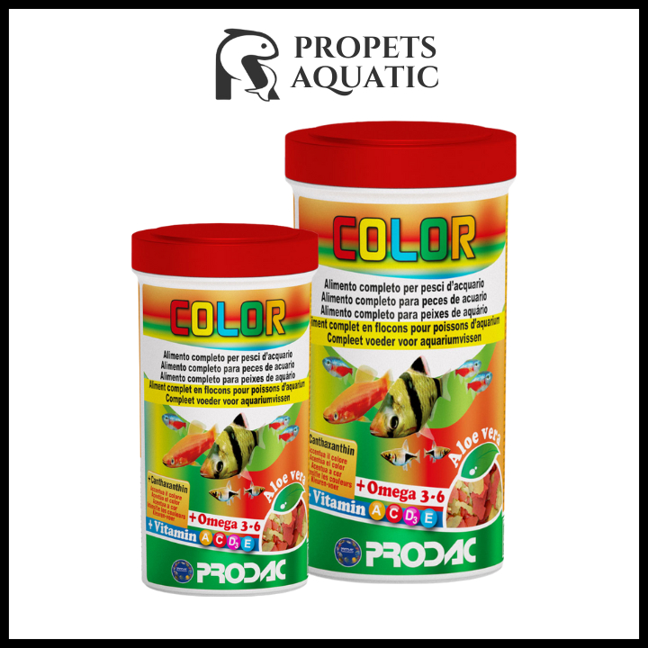 PRODAC Color + Canthaxanthin 20G/50G | Aquarium Flake Food to Enhance ...