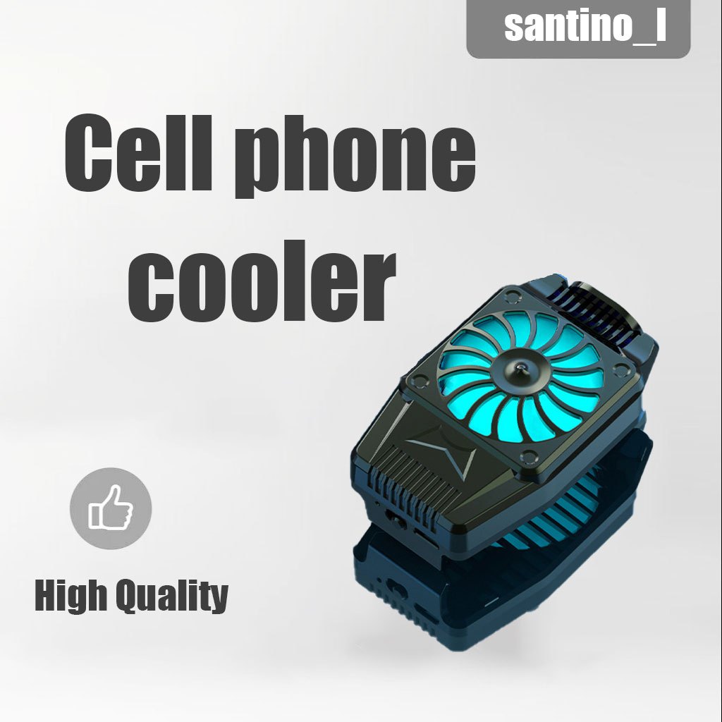 Cell phone cooler game mute dissipation cooling fan cooling radiator ...