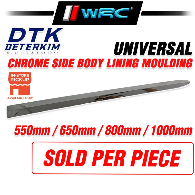 DTK Universal Chrome Side Body Lining Moulding ( 1pc ) | Shopee Malaysia