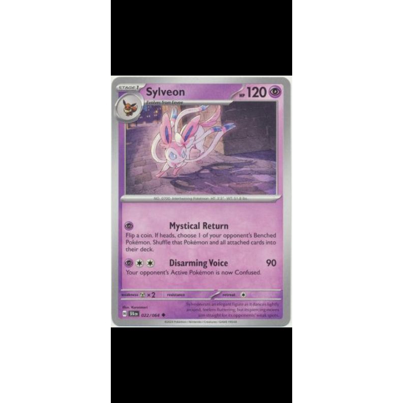 Pokemon TCG Sylveon Shrouded Fable | Shopee Malaysia