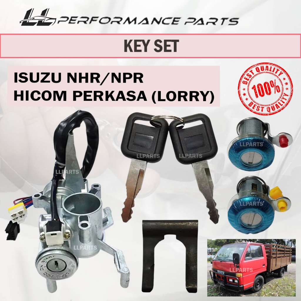 Isuzu NHR NPR / Hicom Perkasa (Lorry) Starter Switch Key Set Remote Car ...