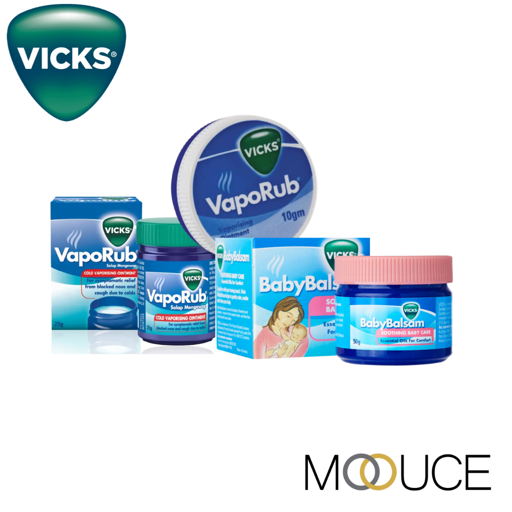 VICKS VAPORUB | BABY BALSEM INHALER 10g | 25g | 50g | Shopee Malaysia