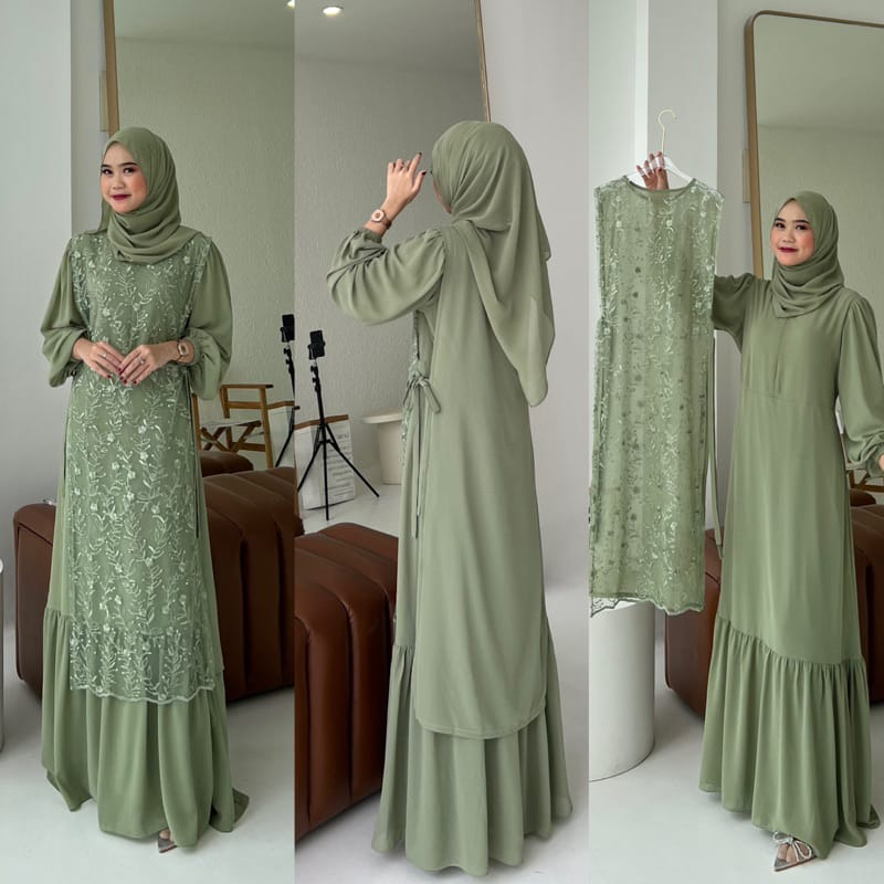 ABAYA JUABH PLAIN JUBAH BAJU RAYA 2025 CARDIGAN LACE LABUH EXCLUSIVE ...