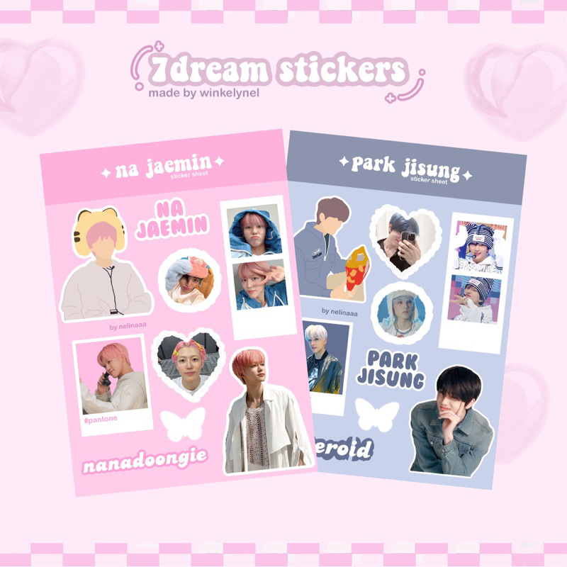 7DREAM ( Nct Dream ) sticker sheets | Shopee Malaysia