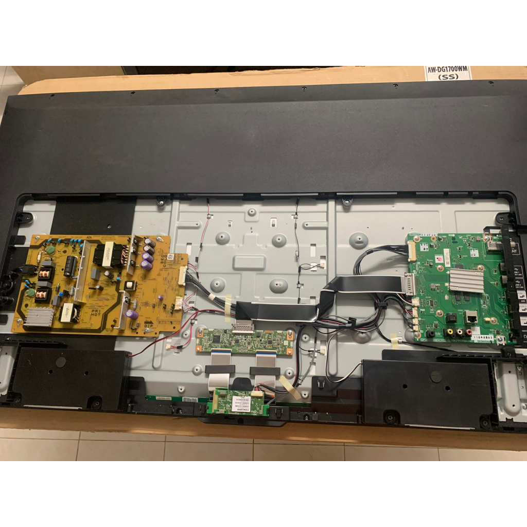 Sharp 4T-C50BK1X Powerboard, Mainboard, T-con, Wifi Board, Spare Parts ...
