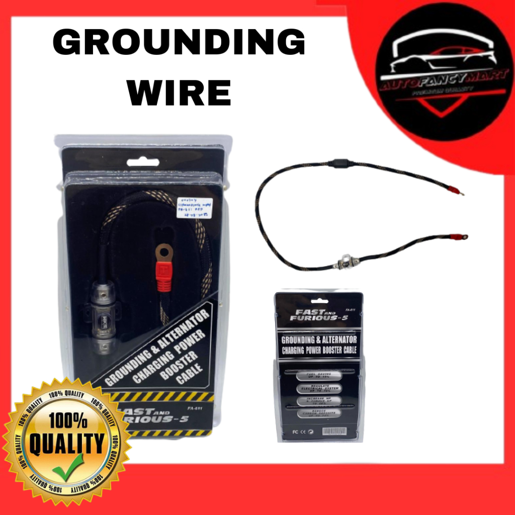 HKS CAR CABLE NANO GROUNDING ALTERNATOR CHARGING POWER BOOSTER WIRE KIT ...